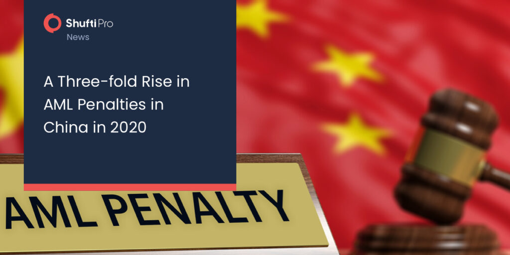A Three-fold Rise in AML Penalties in China in 2020