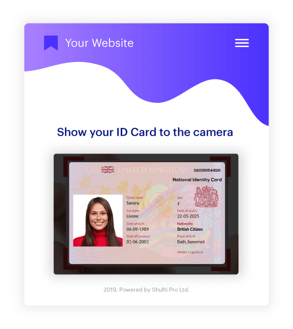 Global Biometric Authentication for Businesses | Shufti Pro Global Biometric Authentication for Businesses | Shufti Pro