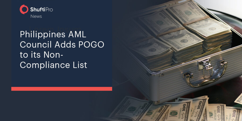 Philippines AML Council Adds POGO to its Non-Compliance List