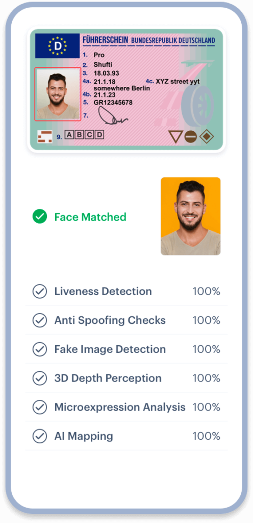 Real time and global face verification solution for IDV | Shufti Pro