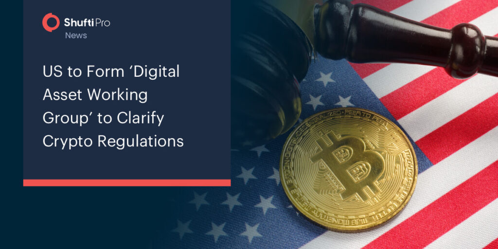US to Form ‘Digital Asset Working Group’ to Clarify Crypto Regulations
