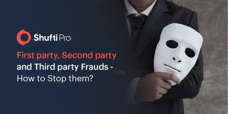 First-party, Second-party and Third-party Frauds - How to Stop them?