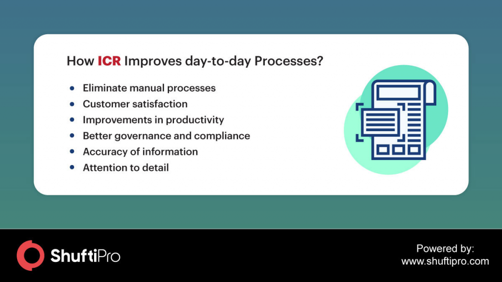 - Intelligent Character Recognition (ICR) Software - One step ahead of OCR
