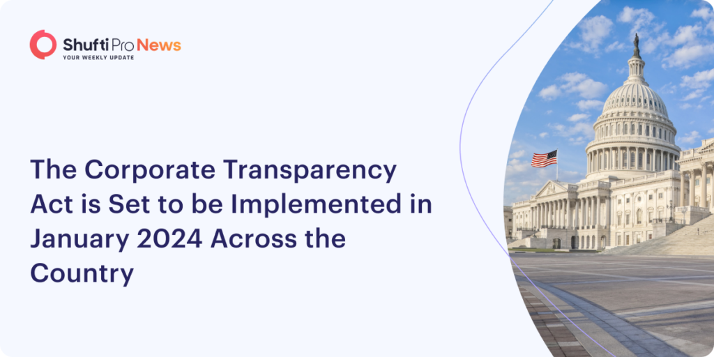 The Corporate Transparency Act is Set to be Implemented in January 2024 ...